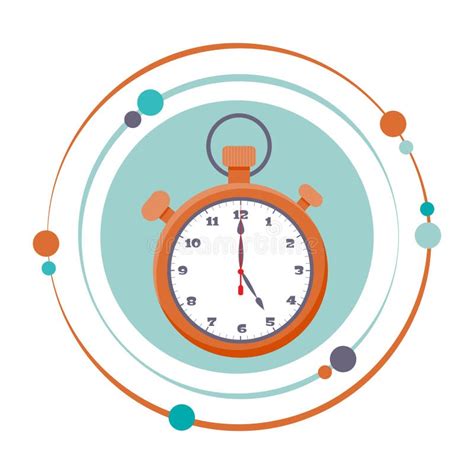 Stopwatch Timer Vector Illustration Graphic Icon Symbol Stock Vector