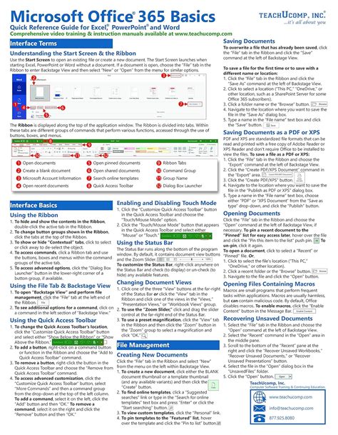 TeachUcomp Inc. (Author, Editor, Illustrator) Microsoft Office 365 ...