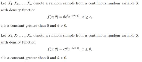 Solved Find The Maximum Likelihood Estimator Of Theta