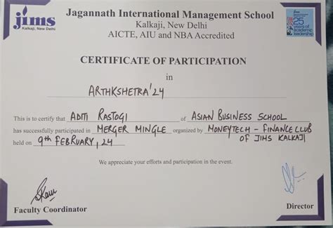 Aditi Rastogi On Linkedin Hello Connections Im Thrilled To Announce My Participation In The