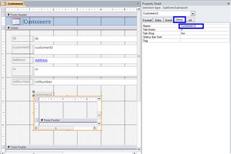 Vba Microsoft Access Subform Won T Populate Stack Overflow