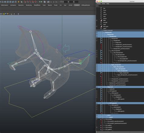 Solved Skinning Problem Selecting All The Bones And Joints Autodesk