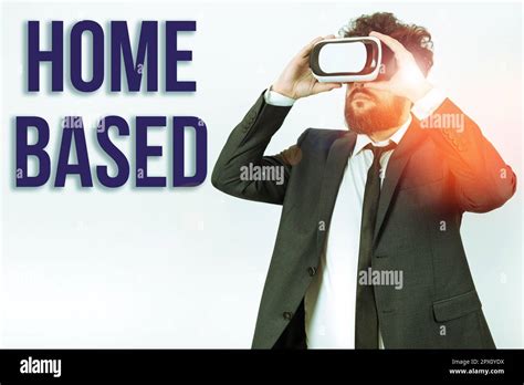 Hand Writing Sign Home Based Conceptual Photo Banking Transactions Are Performed Directly By