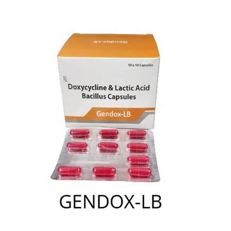 Gendox Lb Doxycyline And Lactic Acid Bacillus At ₹ 125box In Jaipur