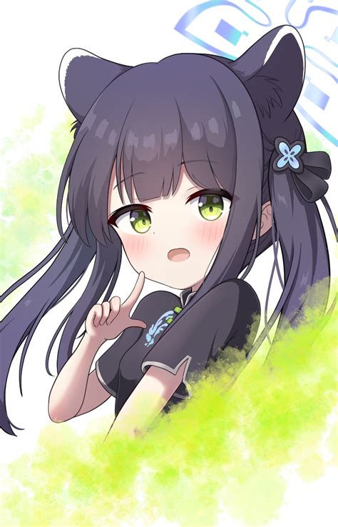 Safebooru 1girl D Animal Ear Fluff Animal Ears Black Dress Black