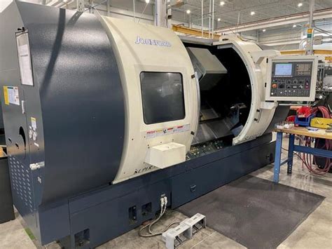 Johnford SL 650 C Y CNC Lathe 22 8 Swing 10 Chuck 3 Jaw 3 Bar