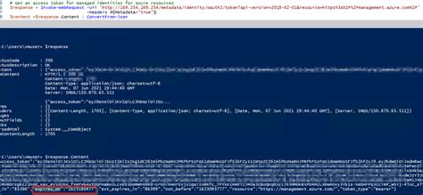 Azure Vm Managed Identify Oauthen Token Microsoft Qanda