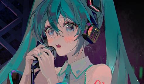 Hatsune Miku Vocaloid Drawn By Lunar Lunar Danbooru