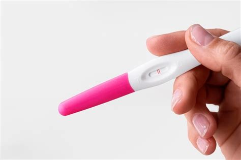 Free Photo Side View Woman Holding Positive Pregnancy Test