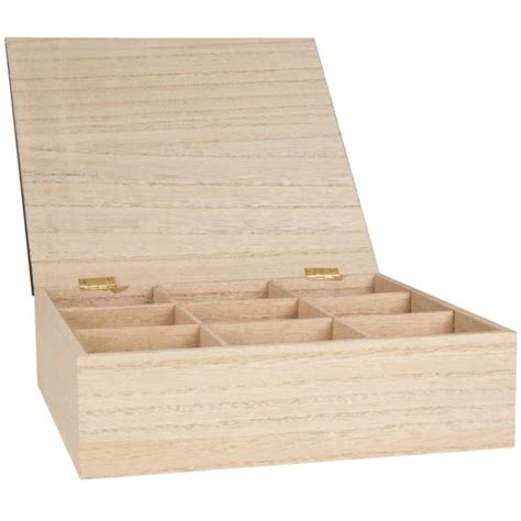 Boîte à thé beige et noire Maisons du Monde