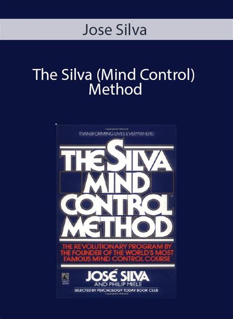 Jose Silva The Silva Mind Control Method Download Online Course