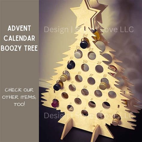 Boozy Advent Calendar Etsy