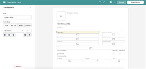 How To Create A Fillable Form Fluix Form Builder Fluix