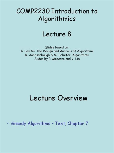 Pdf Lecture8 Greedy Algorithms Dokumentips
