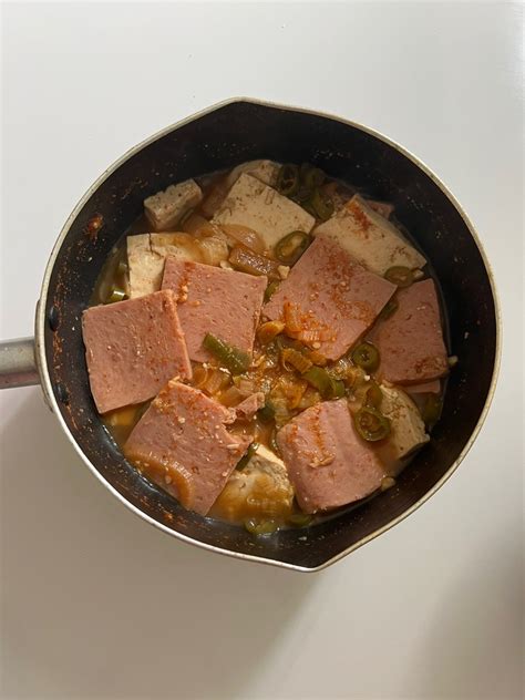 [1인 가구 요리] 밥도둑 스팸두부조림 만들기