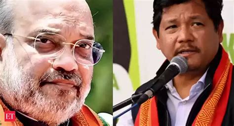 Meghalaya Election Result Cm Sangma Calls Amit Shah Bjp To Support