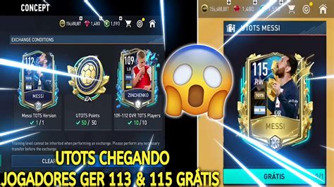 QUE ISSO EAJOGADORES GER 115 113 UTOTS NO FIFA MOBILE TODO MUNDO
