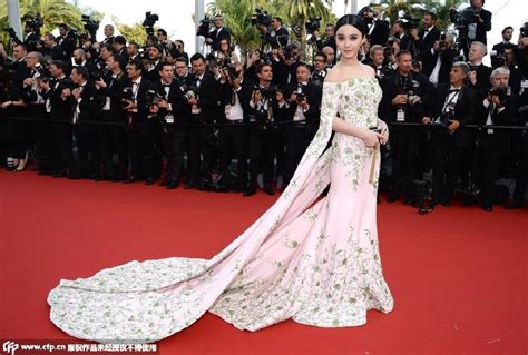 Chinese Stars Shine At Cannes Red Carpet Cn