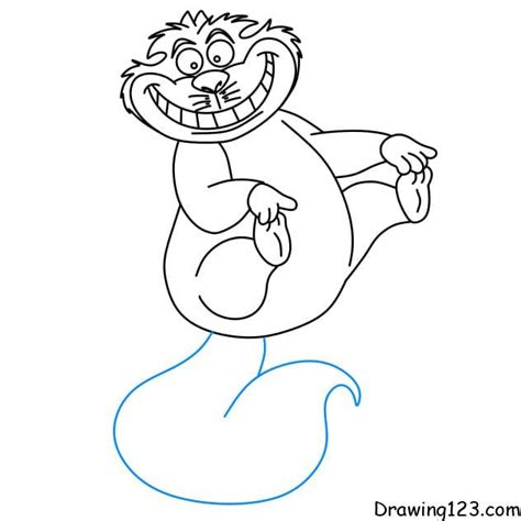 6 Draw Cheshire Cat Huriahuzaifa