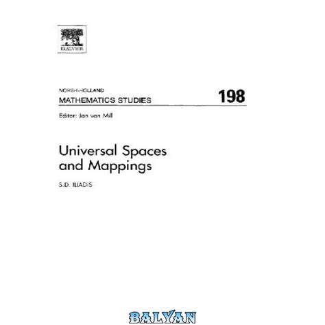 دانلود کتاب Universal Spaces And Mappings بلیان