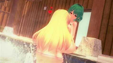 Rule 34 3d Green Hair Hikage Senran Kagura Katsuragi Senran Kagura