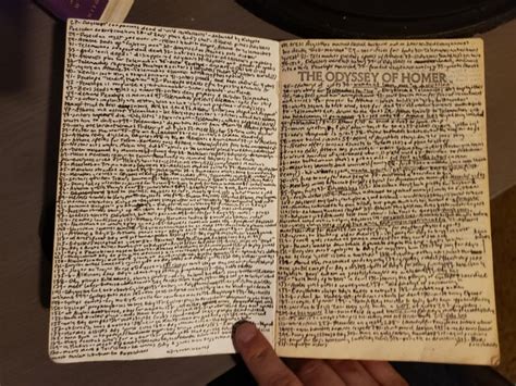 My Annotation Method In Grad School Rhandwriting