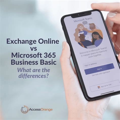 What are the differences between Exchange Online Plan 1 and Microsoft 365 Business Basic?