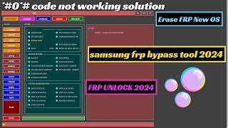 Samsung Frp Enable Adb Tool V2 0 Samsung Frp Bypass 2024 Mtp Adb Edl