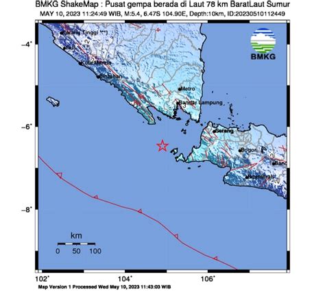 Gempa Magnitudo 54 Guncang Sumur Banten Indiespotid