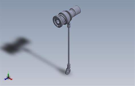 Bnc视频连接器 Solidworks 2015 模型图纸下载 懒石网