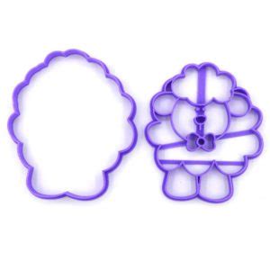 Emporte pièces en kit pochoirs tampons Mini Miss Sugar