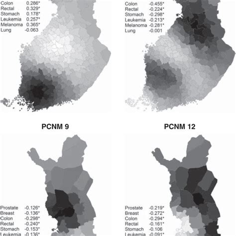 Single Spatial Vectors Which Explained The Incidences Of Different Download Scientific Diagram