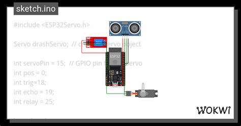 Automatic Water Monitoring And Drash Bin Open2 Wokwi Esp32 Stm32