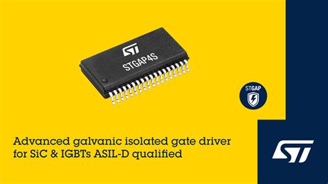 Stmicroelectronics Automotive Gate Driver Enables Scalable And High Performance Ev Powertrain