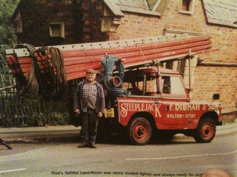 Remembering Fred Dibnah Uk Steeplejack And Land Rover Owner