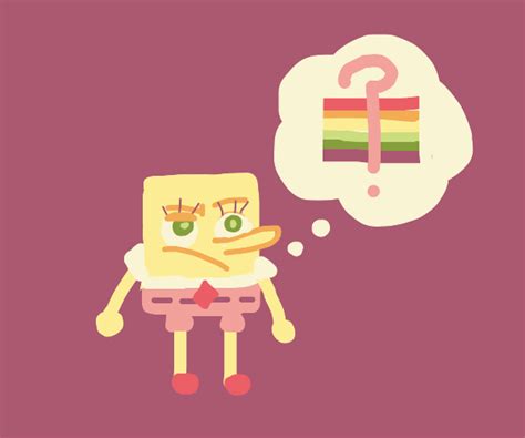 Spongebob Questions His Sexuality Drawception