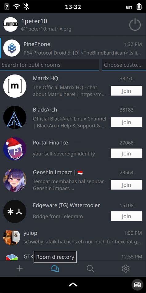 Nheko Linuxphoneapps