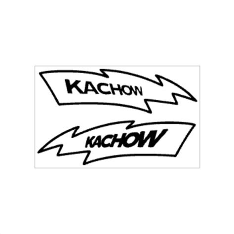 Sticker Cars Lightning Mcqueen Car Sticker KACHOW Lightning 2x