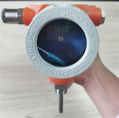 Industrial Thermal Flow Sensor With Switch For Monitoring Liquid Gas Thermal Flow Switch And