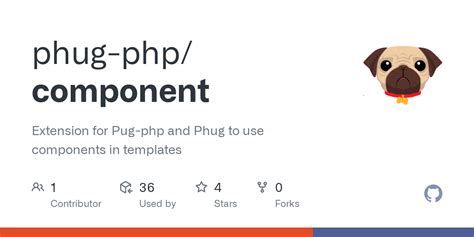 GitHub Phug Php Component Extension For Pug Php And Phug To Use Components In Templates