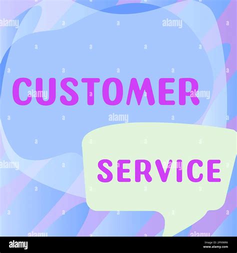 Conceptual Caption Customer Service Internet Concept Process Of Ensuring Customer Satisfaction