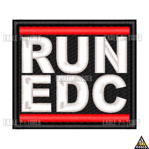 Patch Bordado Run Edc