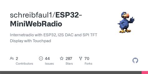 GitHub Schreibfaul ESP MiniWebRadio Internetradio With ESP I S DAC And SPI TFT Display