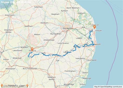 Angles Way Walking Guide 93 Mile East Anglia Trail