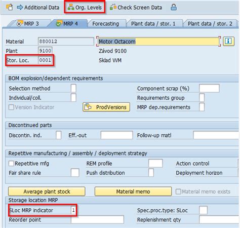 Sloc Mrp Indicator Not Displayed On Mrp4 Sap Community