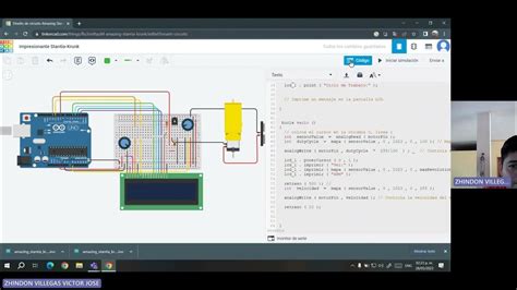 Arduino Con Potenciómetro Motor Dc Y Pantalla Lcd Youtube
