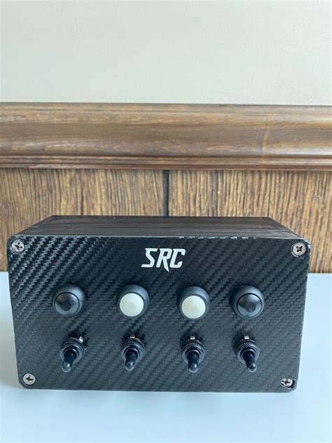 SRC Function Button Box Bump Switches V Pattern Etsy