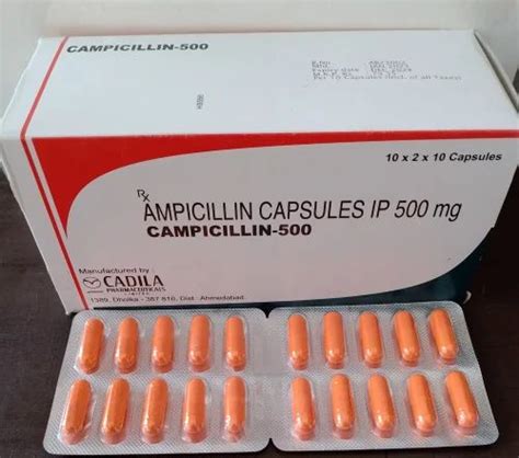 Campicillin Ampicillin 500 Mg Capsules Omnipen At ₹ 87 Stripe Ampicillin In Nagpur Id