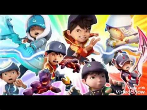 Boboiboy All Elements Fusions Youtube