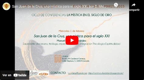 San Juan De La Cruz Una Mística Para El Siglo Xxi Teresa De La